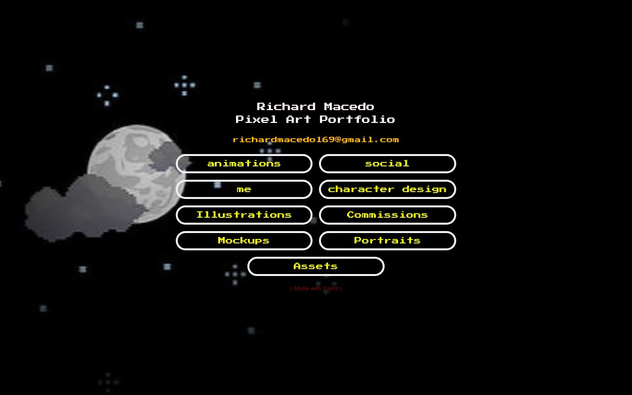 Richard Macedo Pixel Art Portfolio V5.8